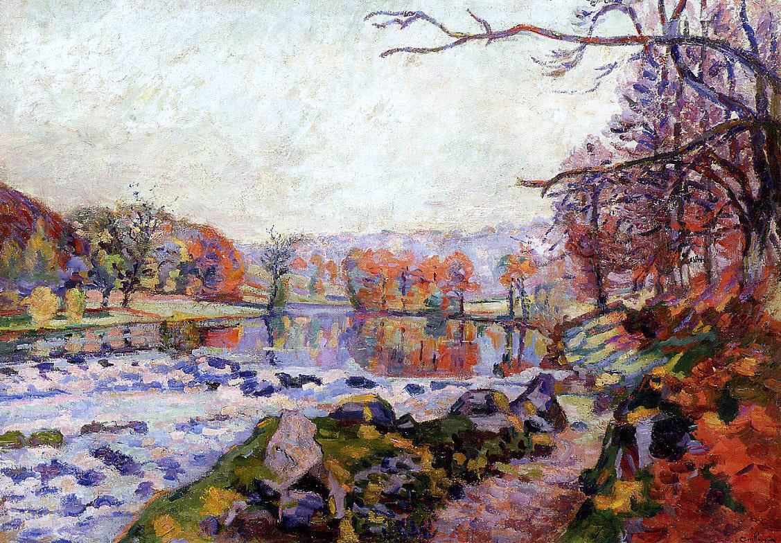 Armand Guillaumin The Valley of the Creuse Art Print – printoyster.com