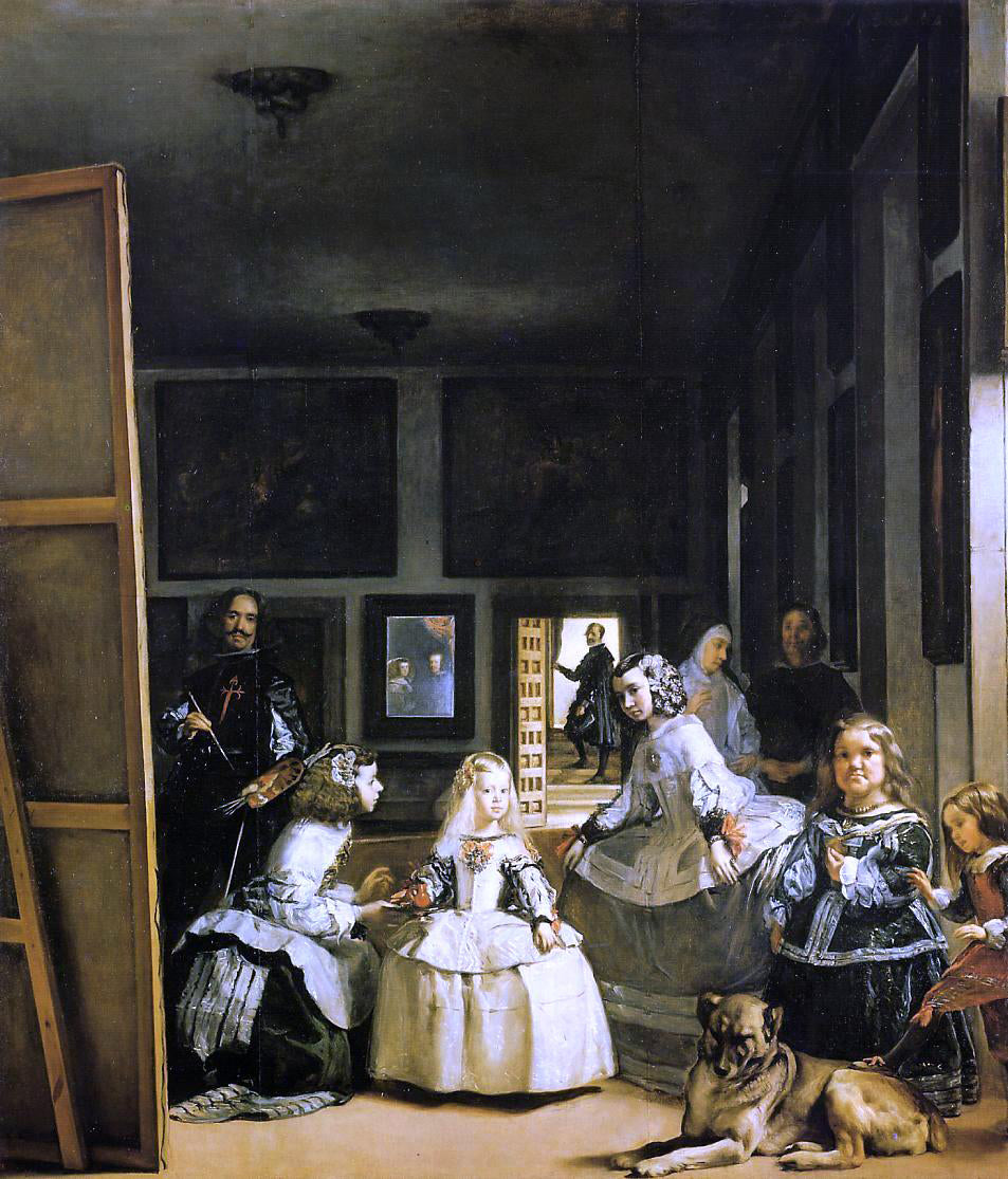 Diego Velazquez Velazquez and the Royal Family (also known as Las ...