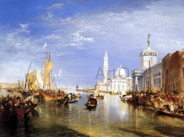 Joseph William Turner Venice: The Dogana and San Giorgio Maggiore Art ...