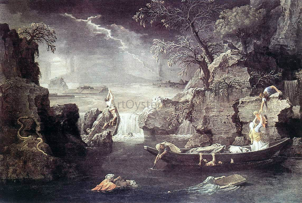 Nicolas Poussin Winter Art Print – printoyster.com