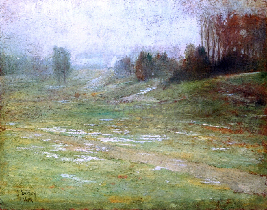 John La Farge Winter Thaw Art Print – printoyster.com