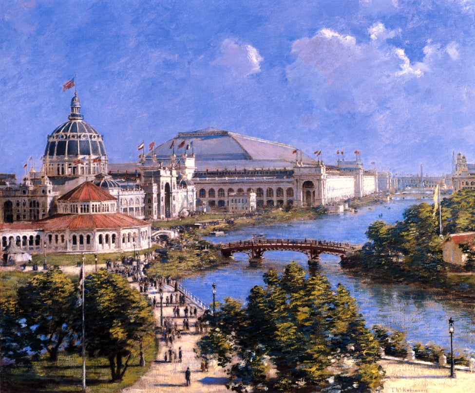 Theodore Robinson World's Columbian Exposition Art Print – printoyster.com