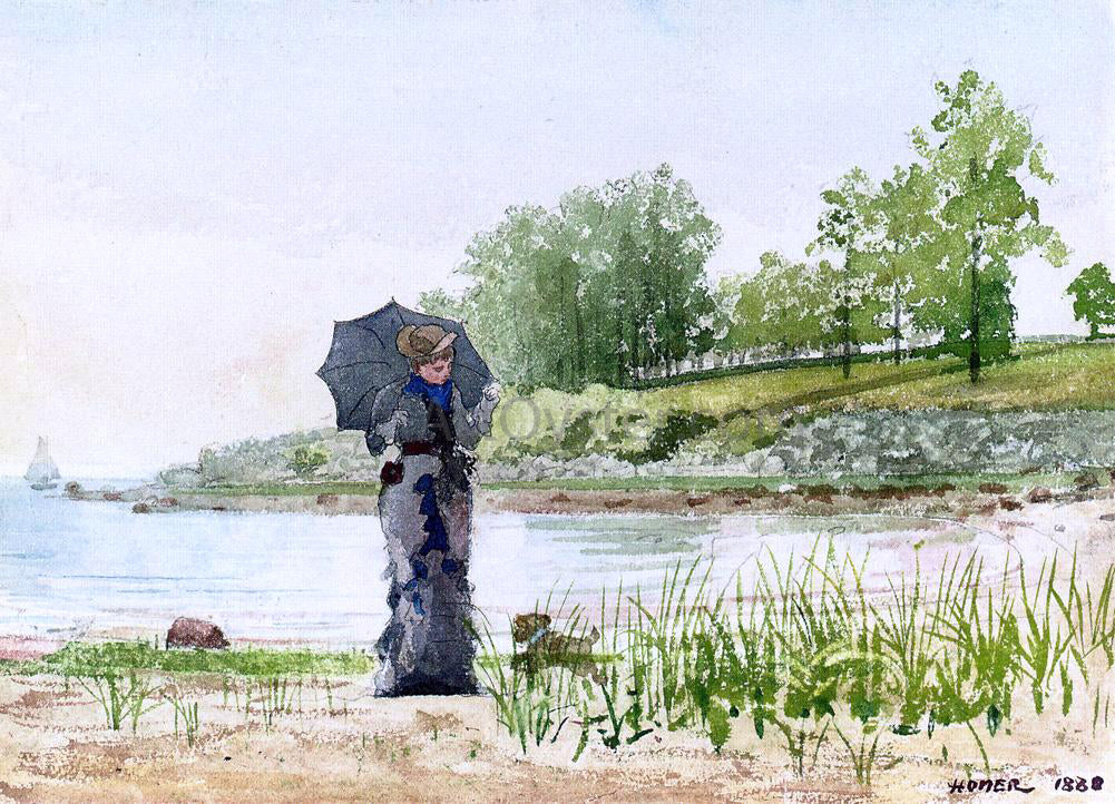 Winslow Homer Young Woman Art Print – printoyster.com